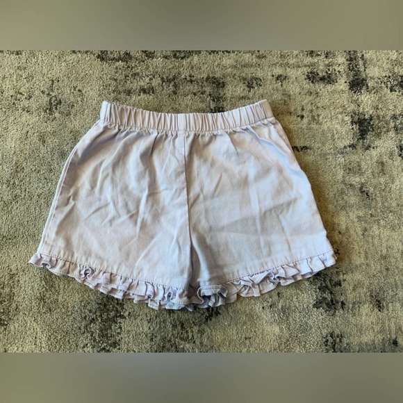 kate & libby | Bottoms | Kate Libby Girls 3t Purple Plain Slip On Shorts With Ruffles At Bottom ...